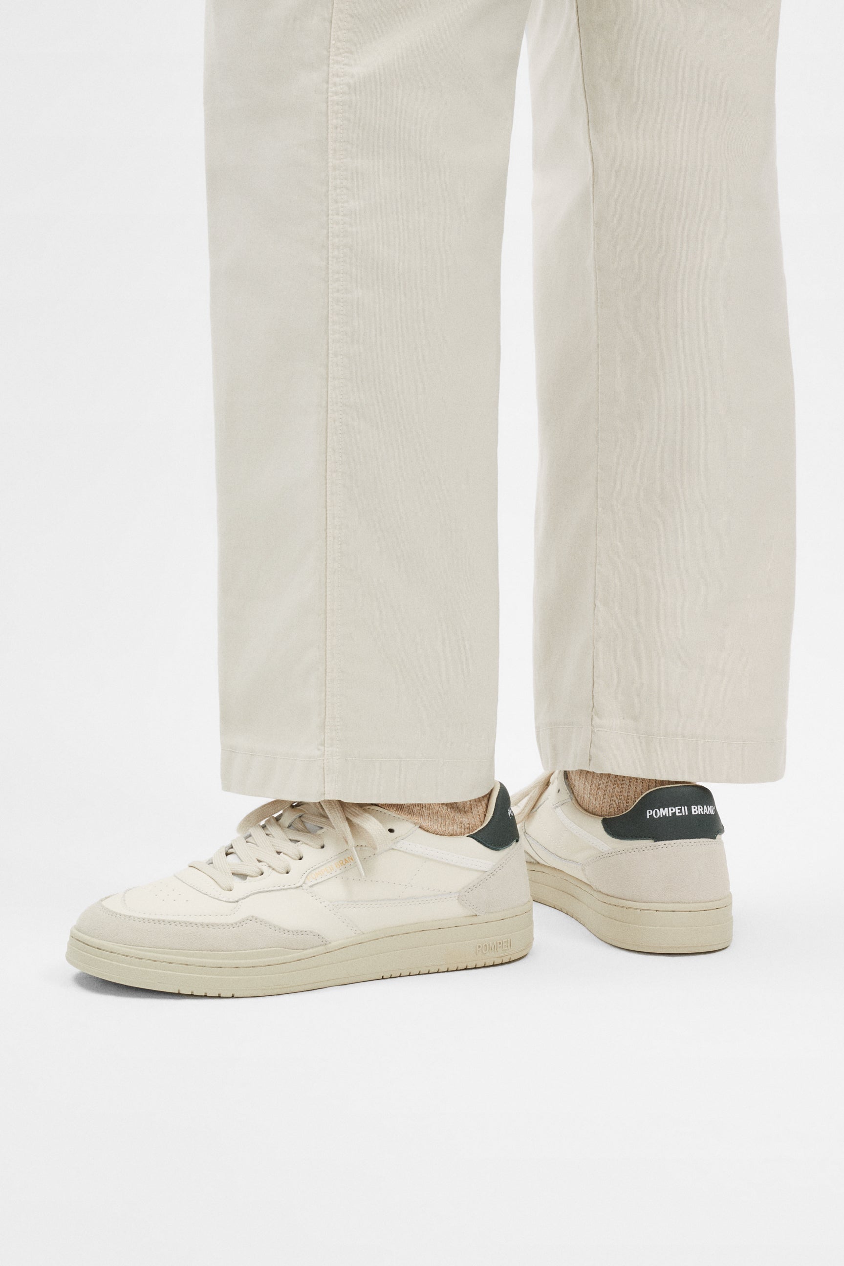 ELAN LEATHER ECRU JASPER - Pompeii