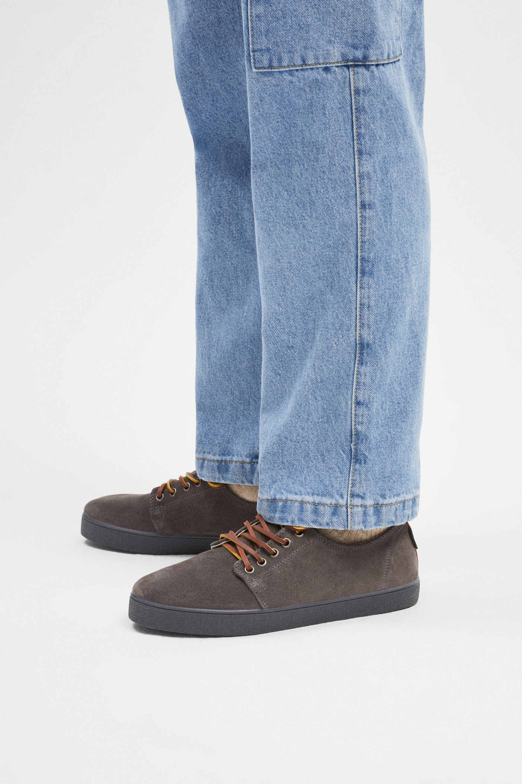 HIGBY SUEDE HYDRO GREY SLATE - Pompeii